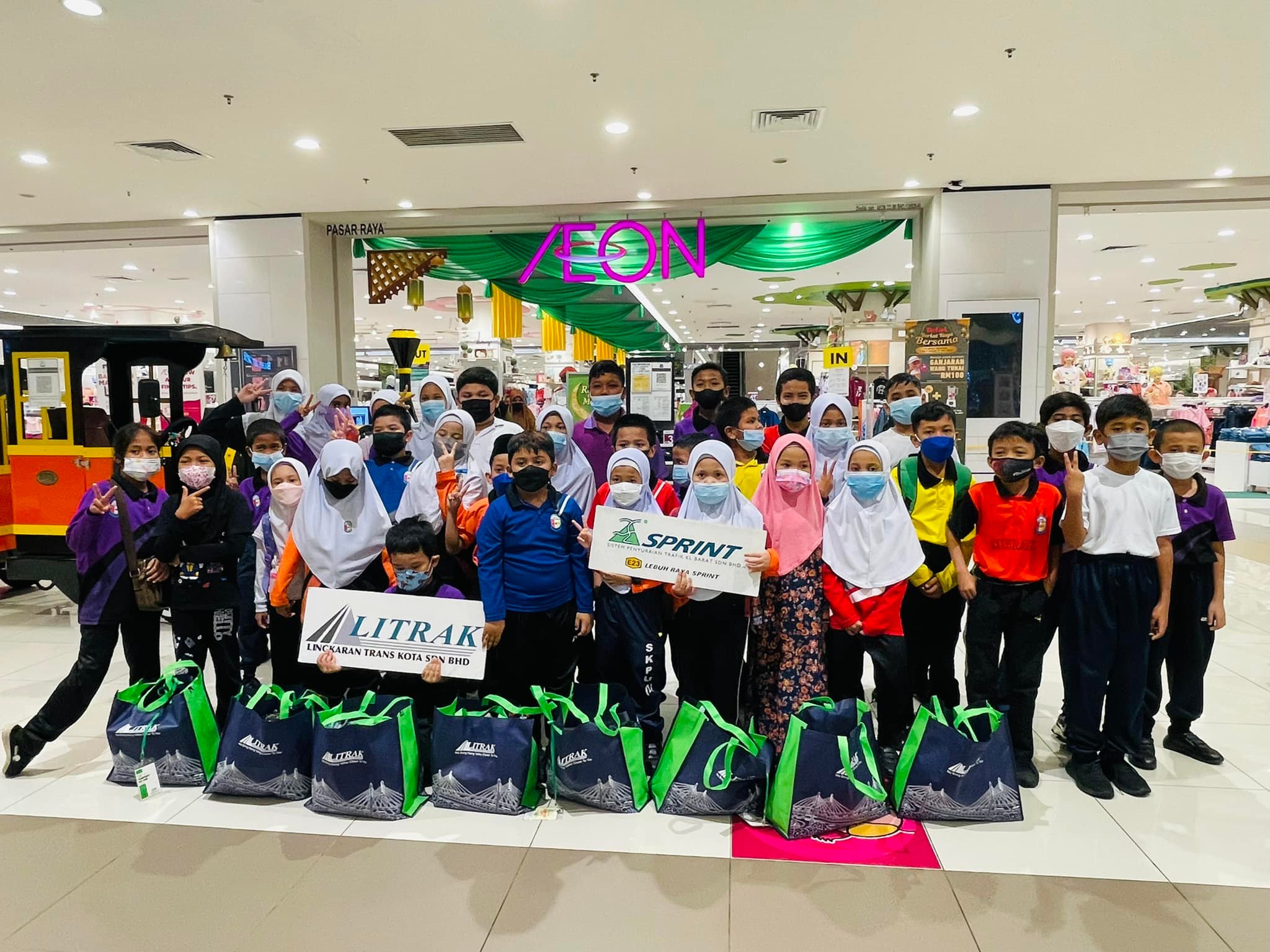 Program Shopping Raya Bersama SK Puchong Utama 2, Puchong - Litrak